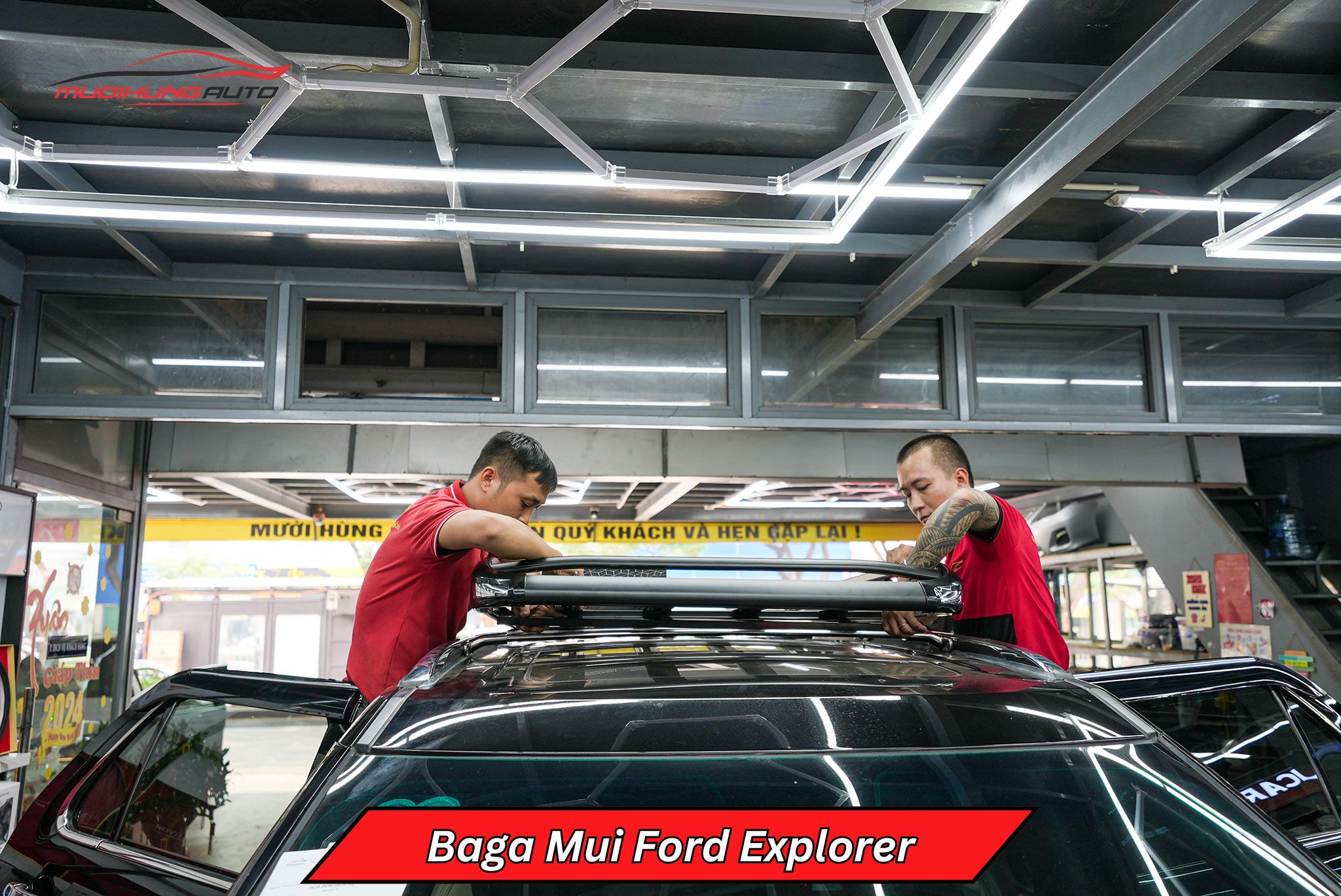 Baga Mui Xe Ford Explorer - Mười Hùng Auto
