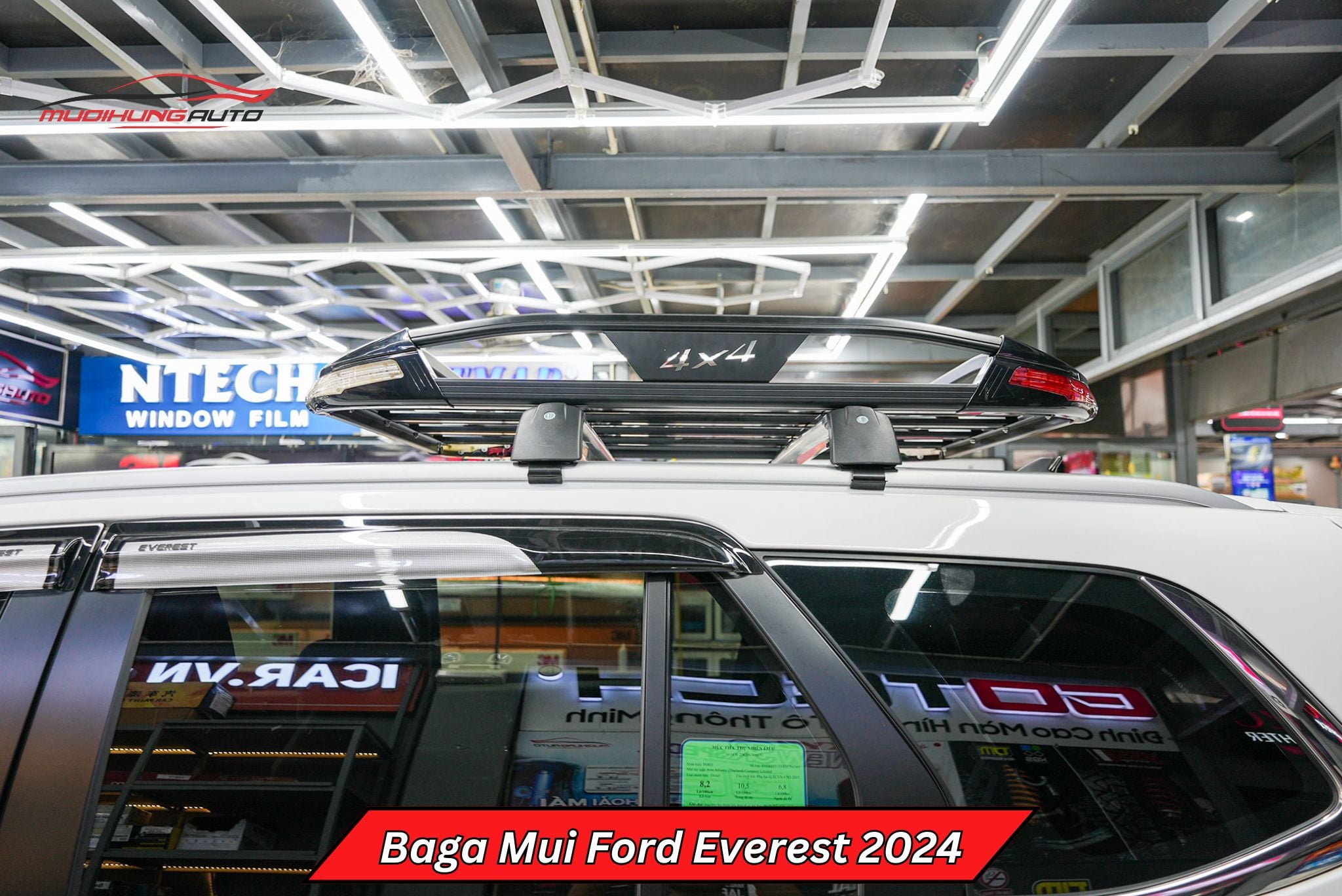 Baga Mui Xe Ford Everest 2024 - Mười Hùng Auto