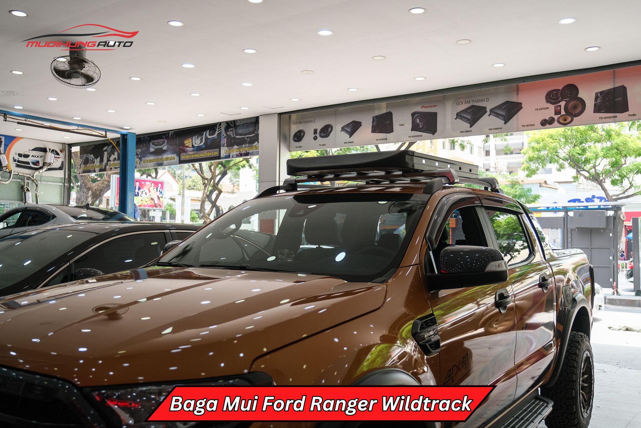 Baga Mui Xe Ford Ranger Wildtrak - Mười Hùng Auto