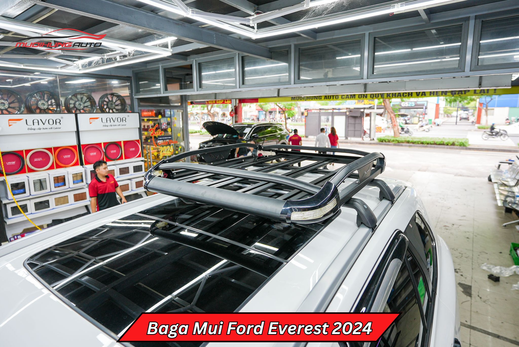 Baga Mui Xe Ford Everest 2024 - Mười Hùng Auto