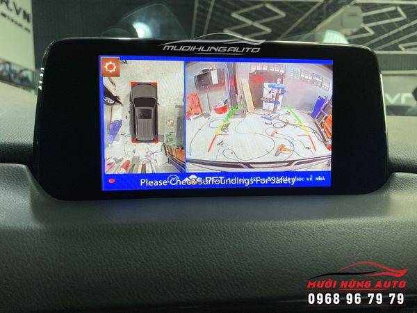 Camera 360 Độ Xe Mazda CX5 2019-2020 Gắn Bản T3 Chính Hãng – MƯỜI HÙNG AUTO
