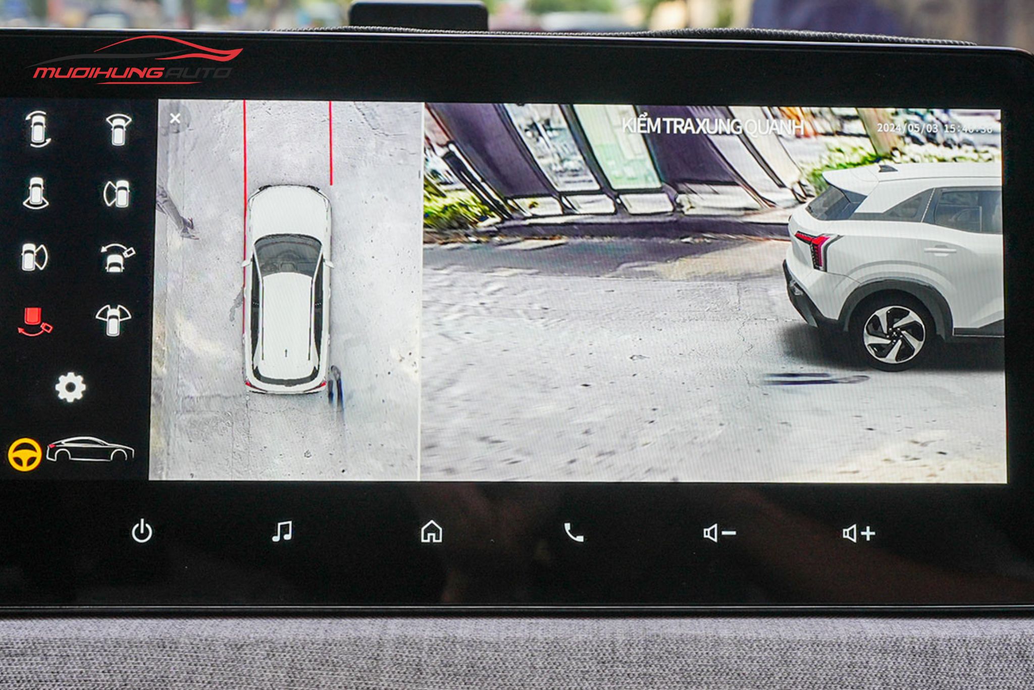 Camera 540 Cho Xe Toyota Yaris Cross - Mười Hùng Auto