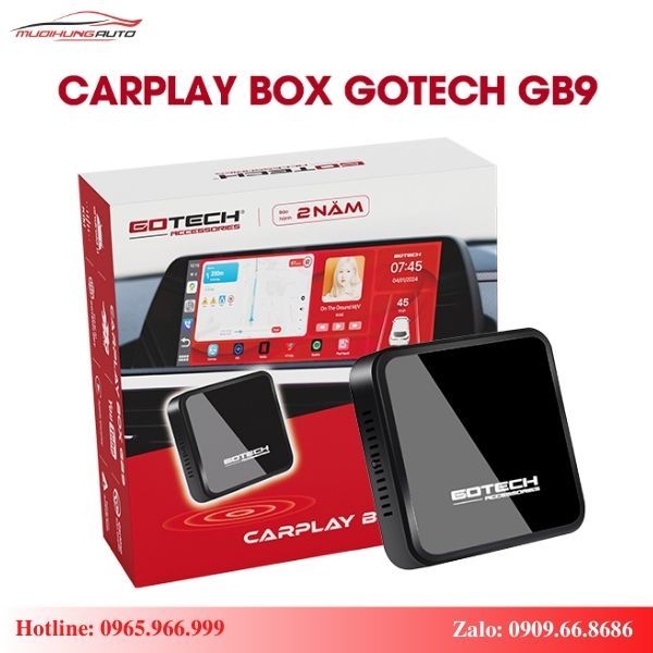 Carplay Box Gotech GB9 - Mười Hùng Auto