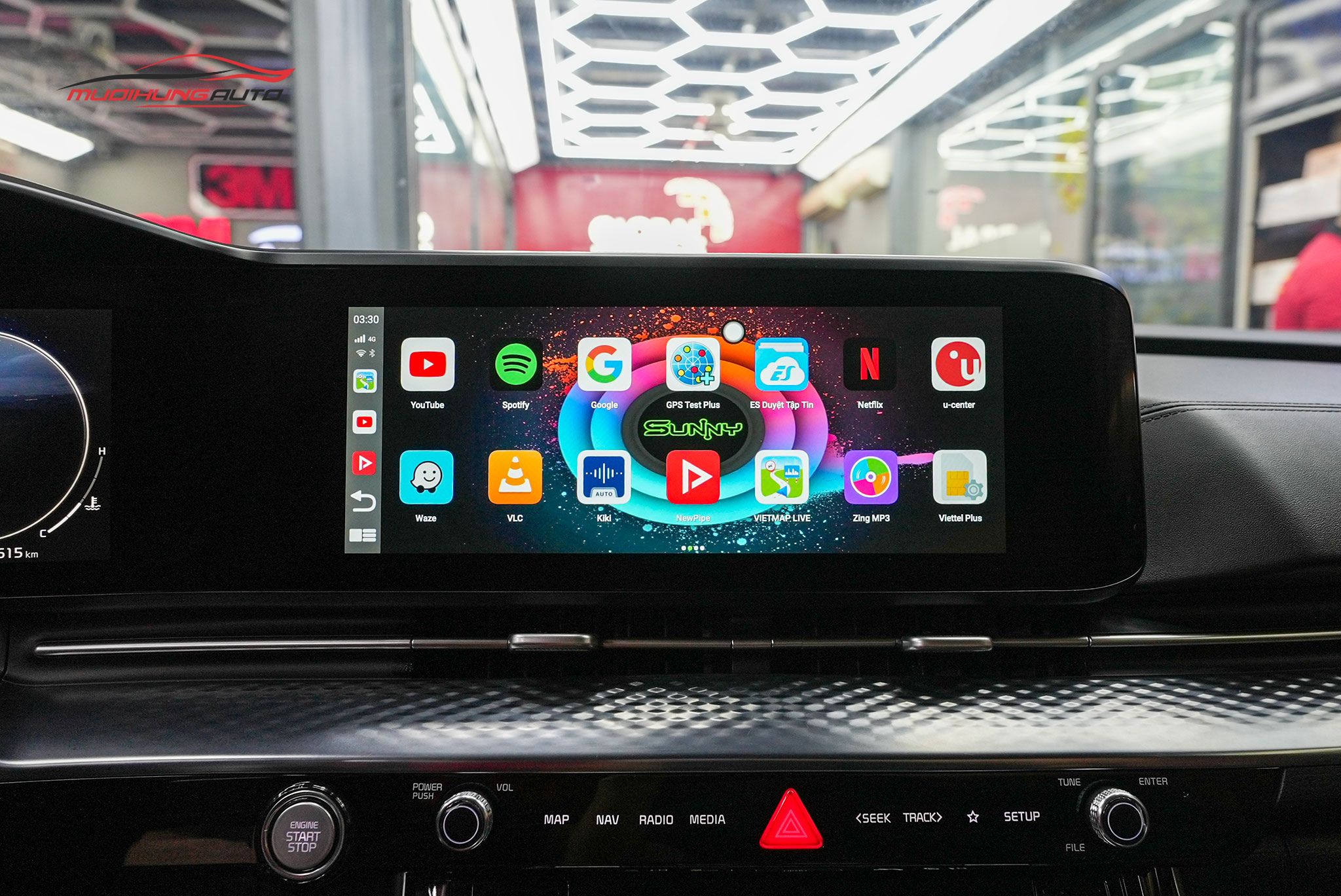 Android Box Sunny X-Live Pro - Mười Hùng Auto