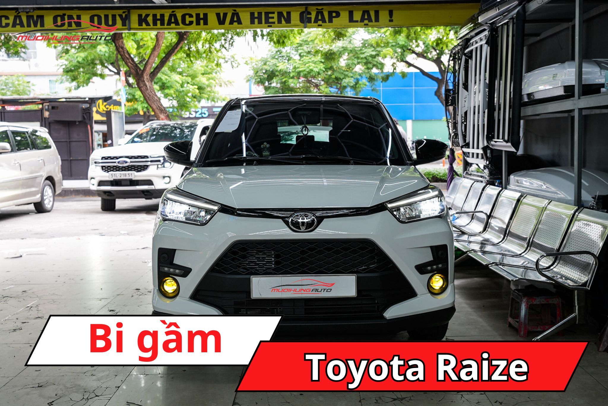 Bi Gầm Toyota Raize - Mười Hùng Auto