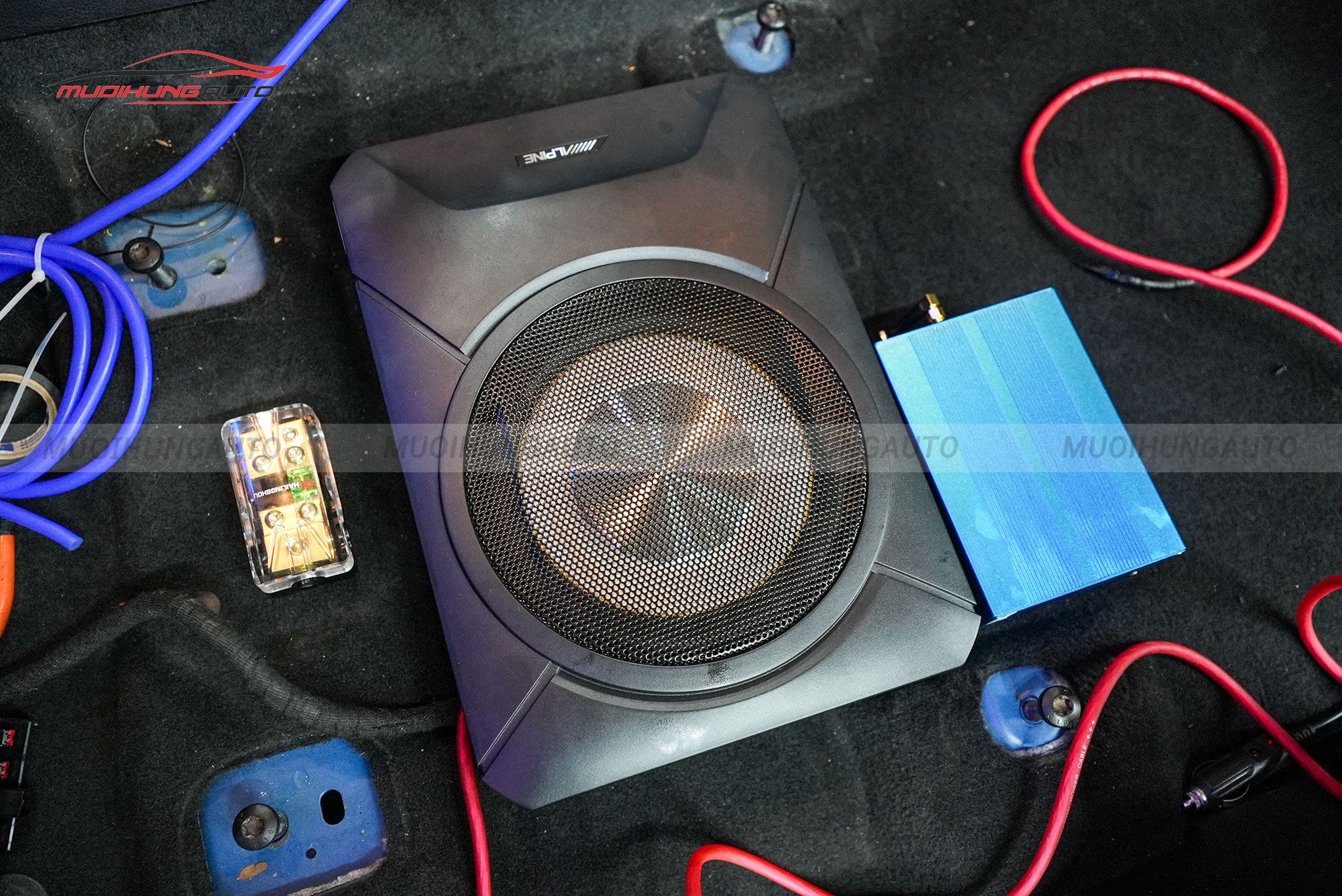 Độ Loa Sub Ford Ranger 2019 - Mười Hùng Auto