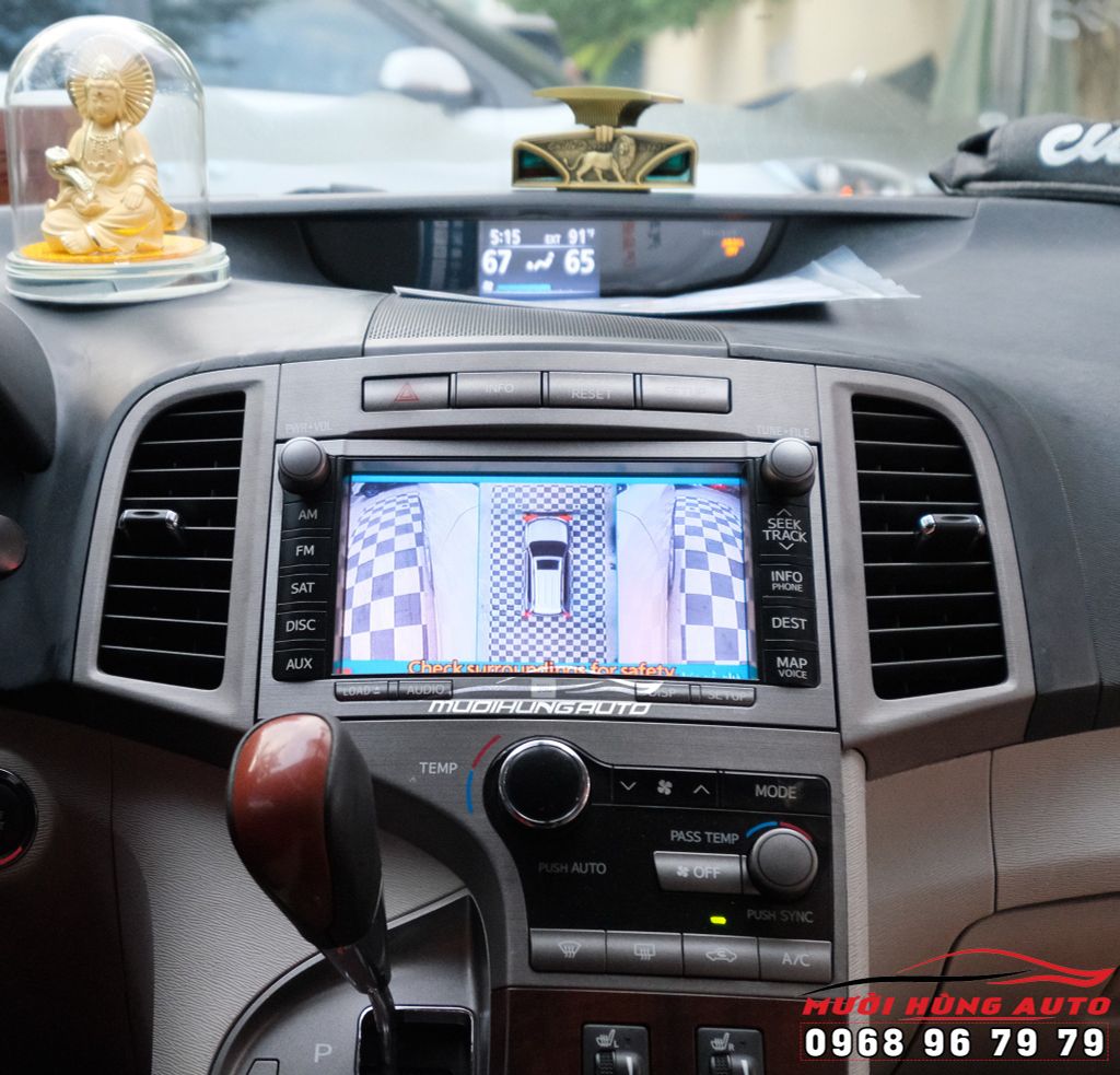 Gắn Camera 360 Độ DCT Cho Xe Toyota Venza Bản T3 Chính Hãng - Mười Hùng ...