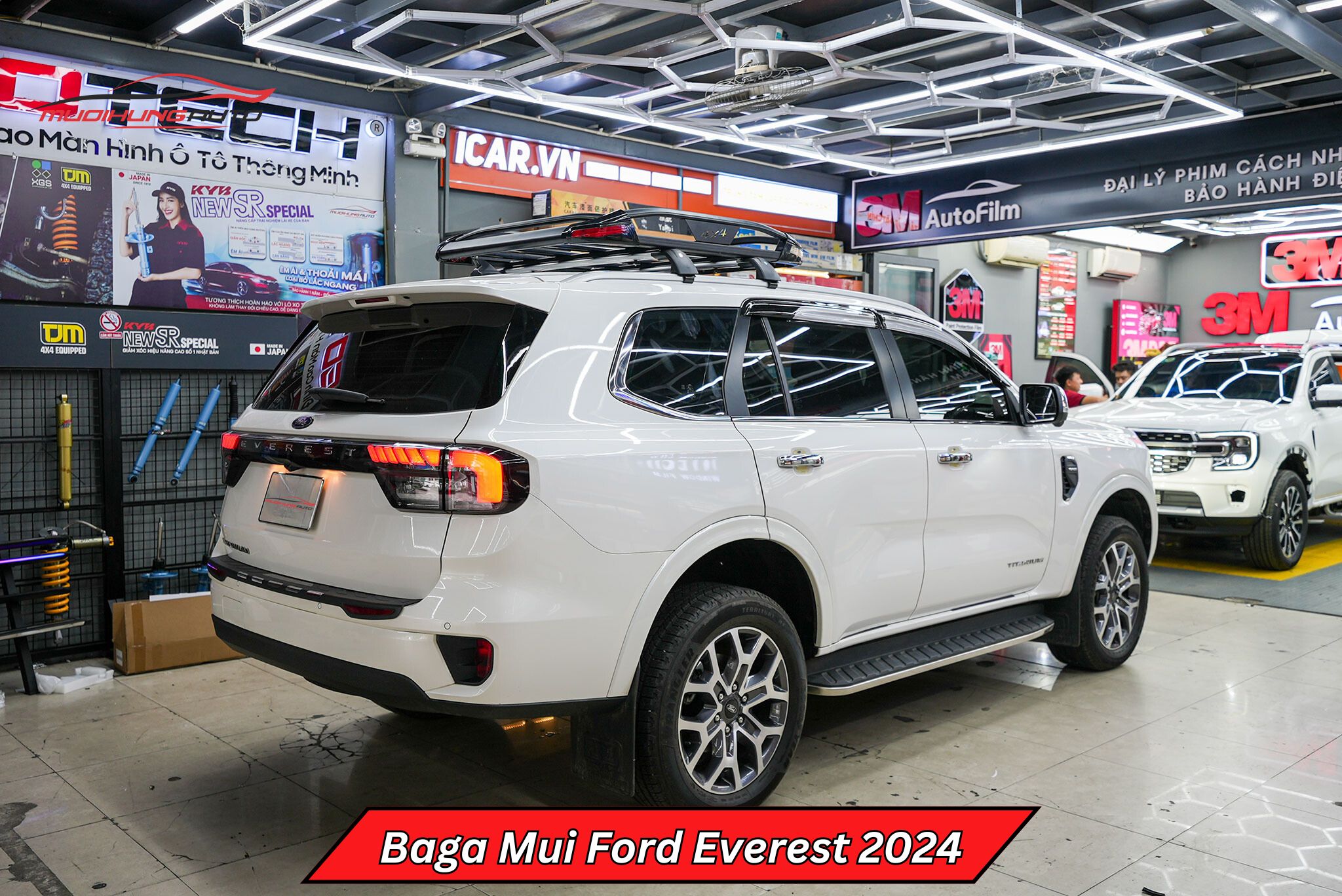 Baga Mui Xe Ford Everest 2024 - Mười Hùng Auto