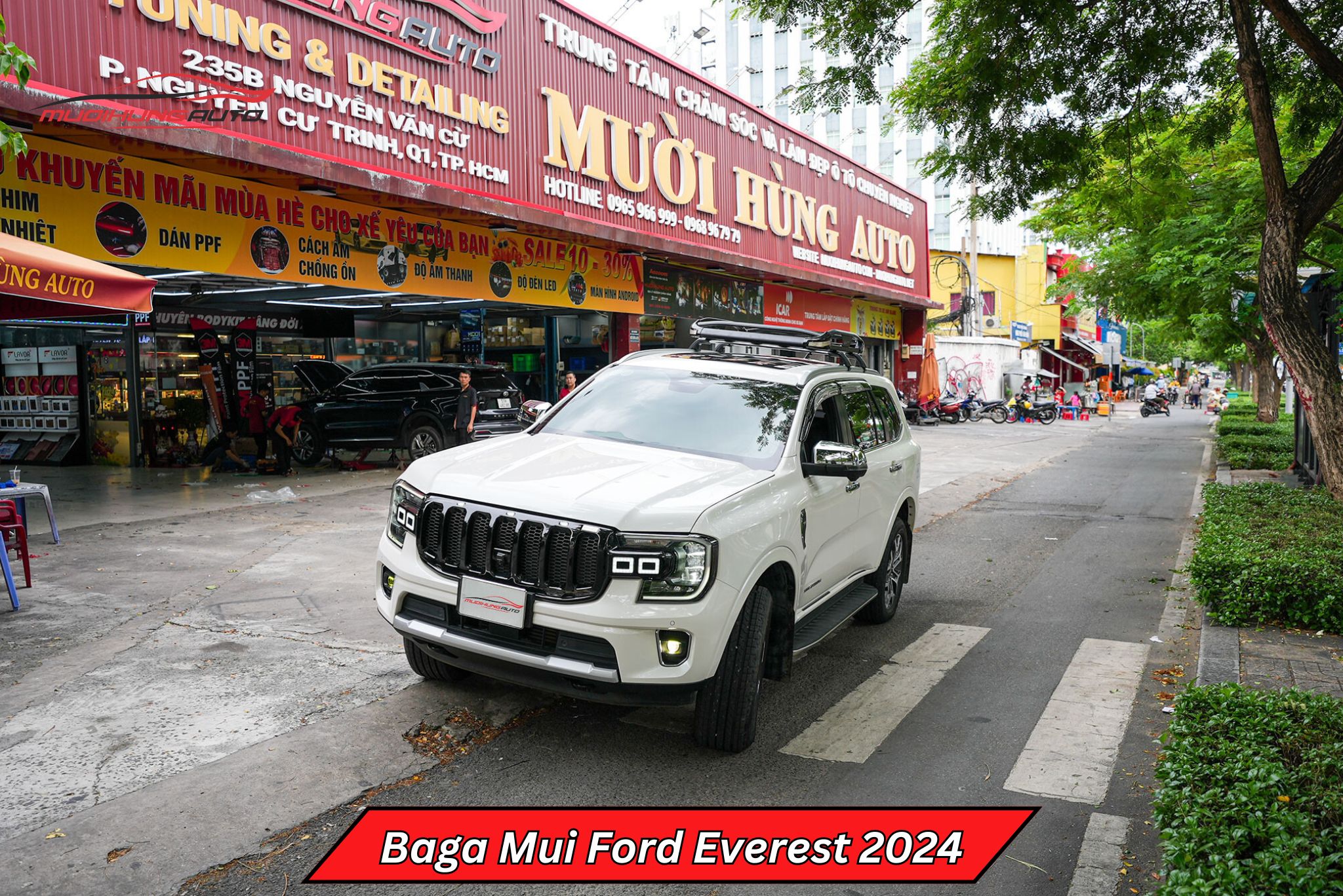Baga Mui Xe Ford Everest 2024 - Mười Hùng Auto