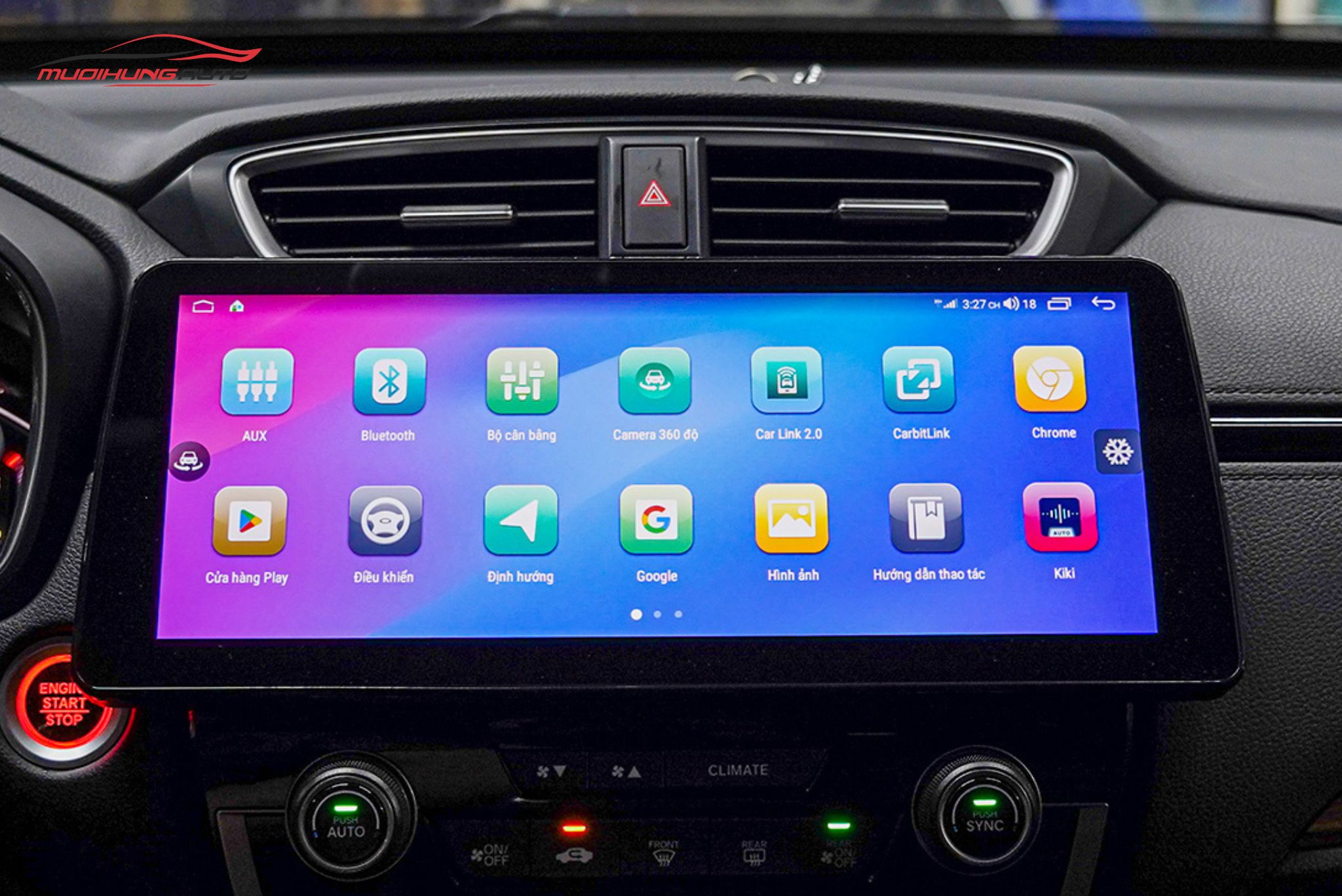 Màn Hình M500 360 2K - 12.3 inch (8/256GB) - Mười Hùng Auto