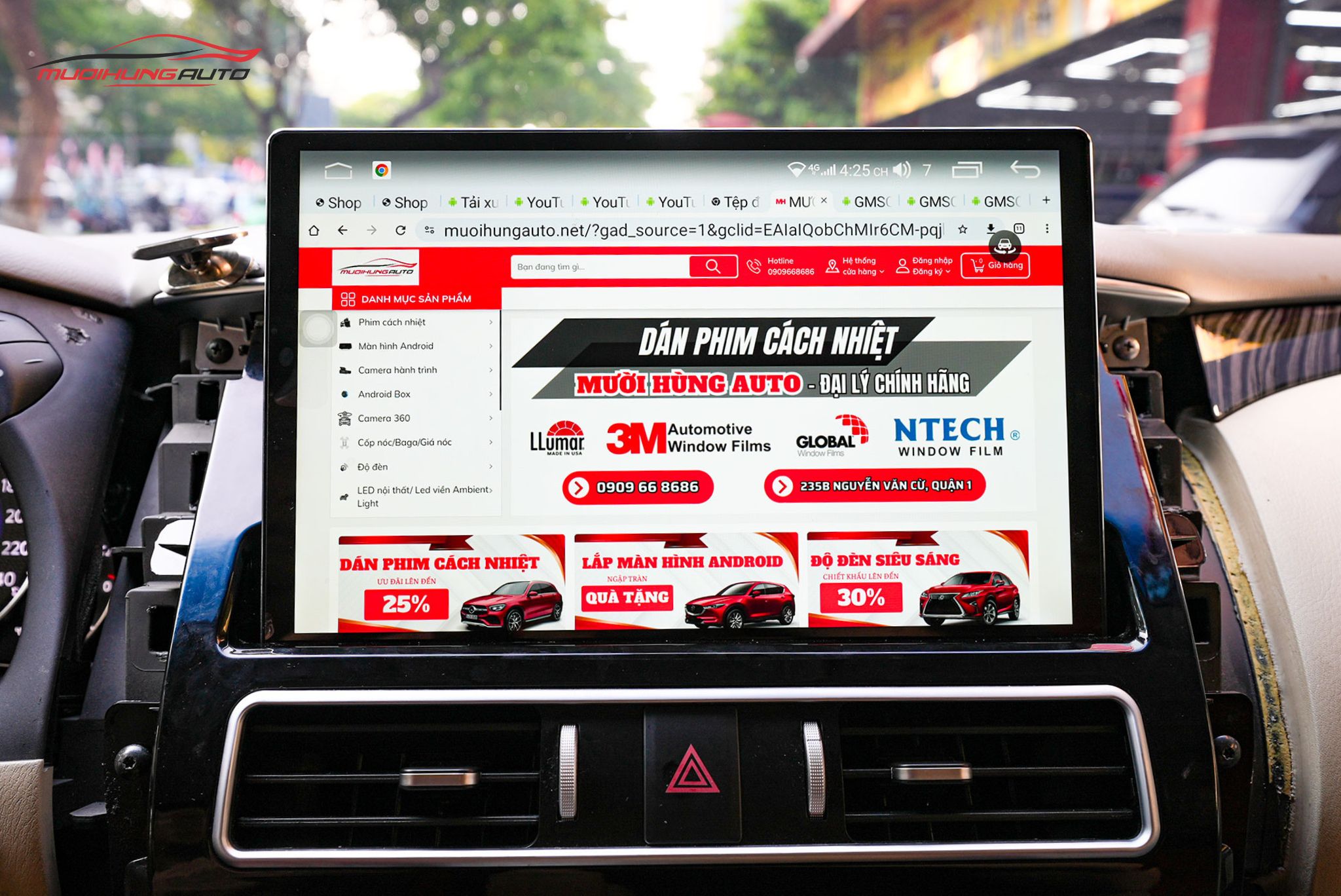 Màn hình M600 360 2K - 13 inch (8/256GB) - Mười Hùng Auto