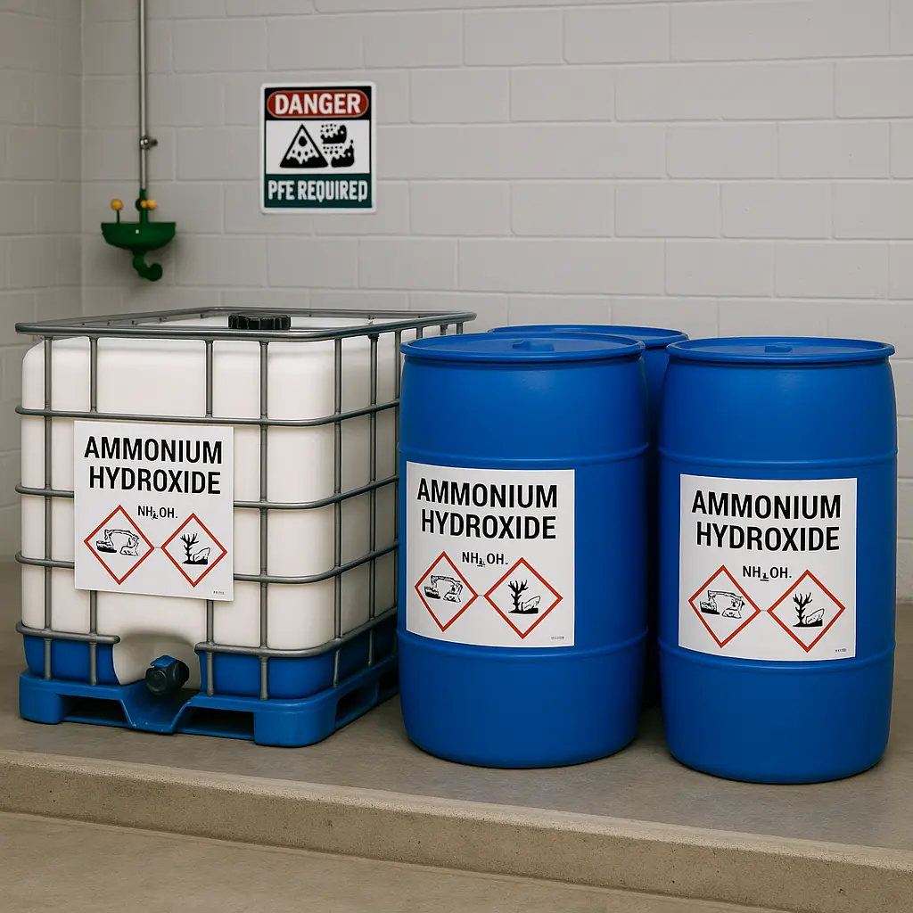 Dung dịch Amoniac NH4OH - amoni hydroxide – Linh Ngân Gas
