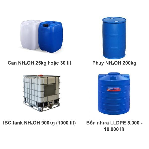 Dung dịch Amoniac NH4OH - amoni hydroxide – Linh Ngân Gas