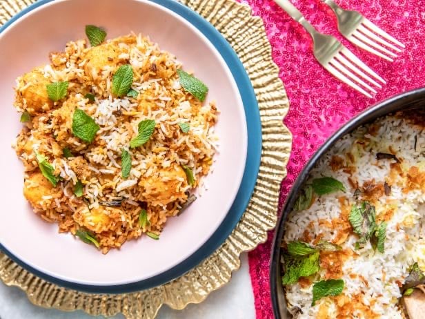 SERIES 29 CÔNG THỨC LÀM BIRYANI ẤN ĐỘ (MÓN 7): Aloo Biryani