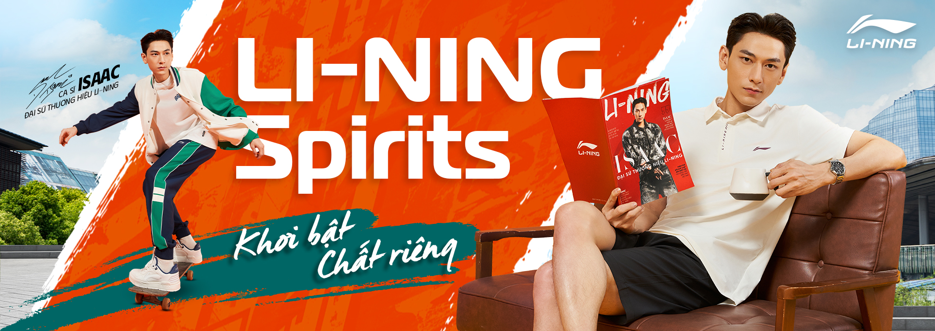 Collection/LiNingxIsaac - Li-Ning Sport Vietnam - Cửa hàng trực tuyến chính thức