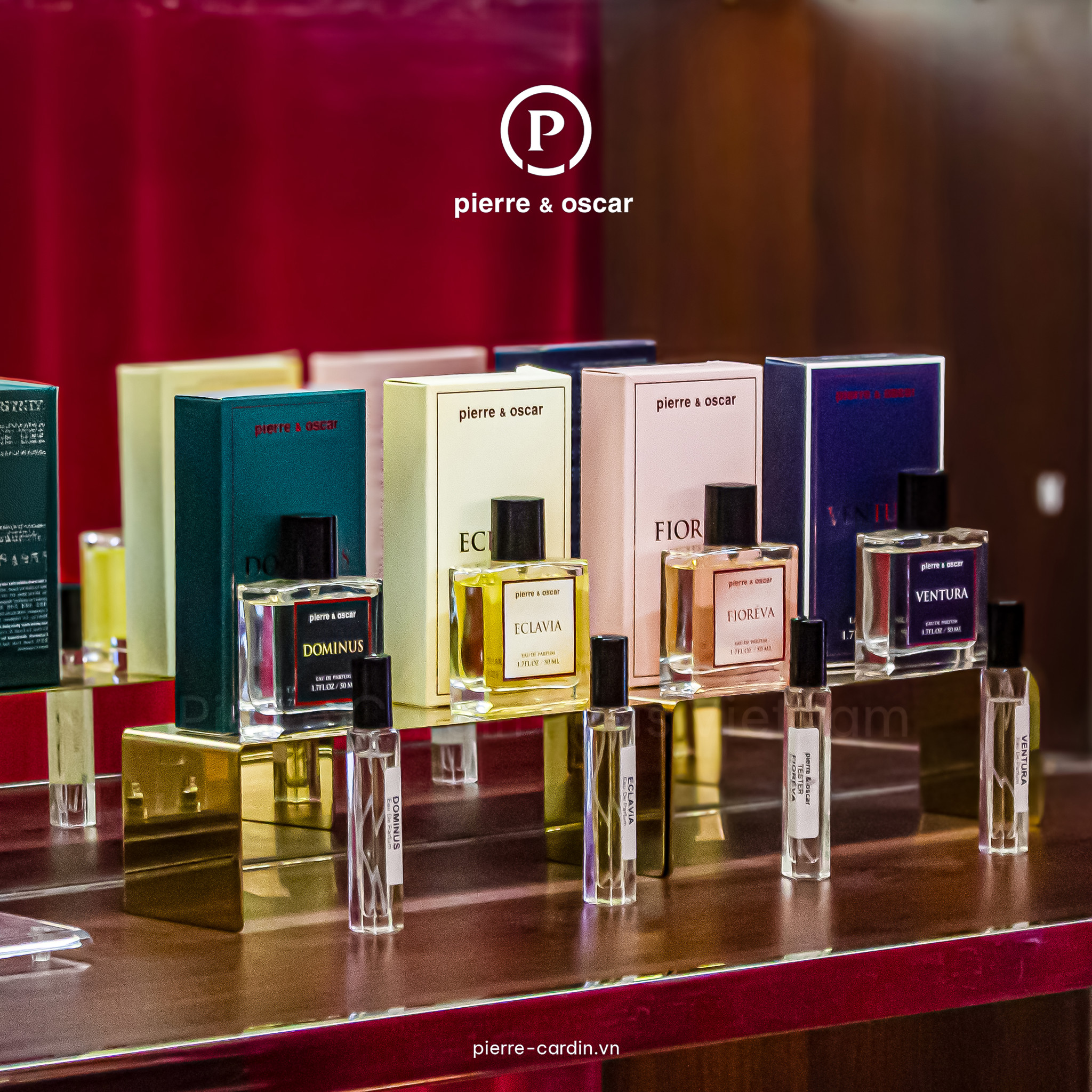 BỘ SƯU TẬP NƯỚC HOA CAO CẤP PIERRE&OSCAR (FRANCE) - Pierre Cardin Paris ...