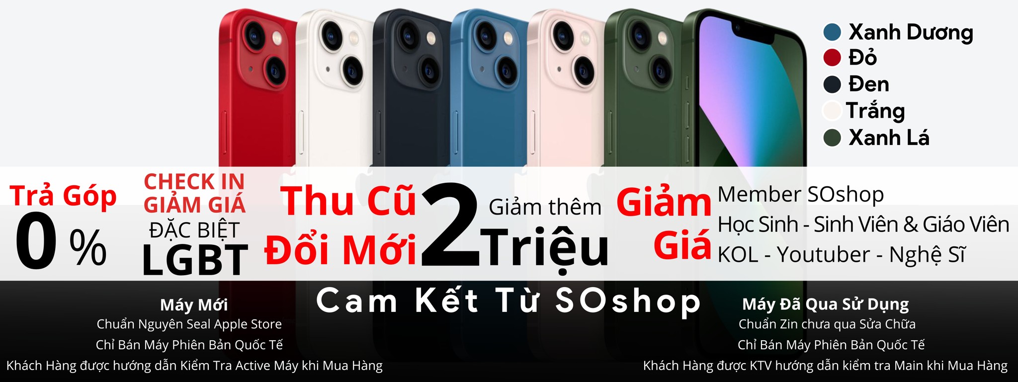 Giá iPhone 13 - 13 Mini – SOshop