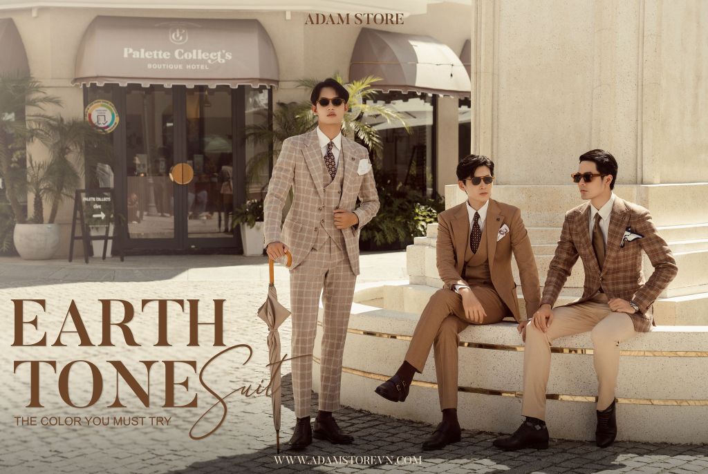 𝑬𝑨𝑹𝑻𝑯 𝑻𝑶𝑵𝑬 𝑺𝑼𝑰𝑻 | 𝑾𝑯𝒀 𝑵𝑶𝑻? – ADAM STORE - Thương hiệu veston may sẵn ...