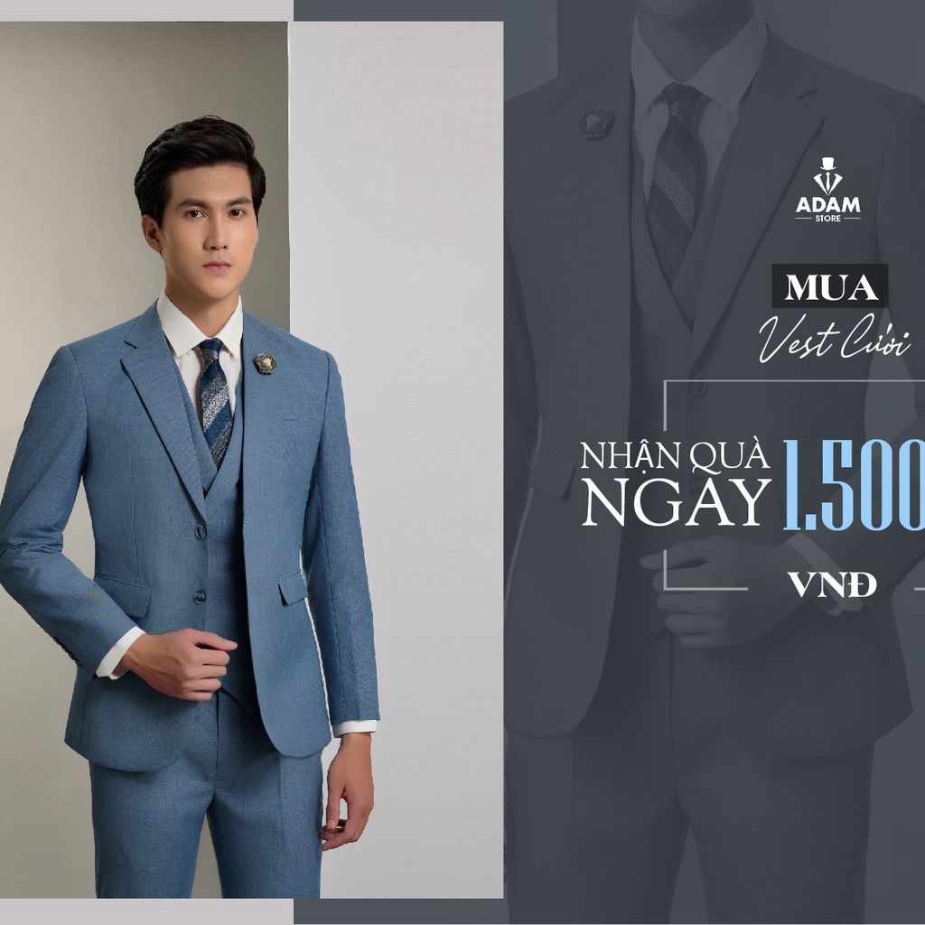 MUA VEST CƯỚI NHẬN QUÀ NGAY TRỊ GIÁ 1.500.000VNĐ – ADAM STORE - Thương ...