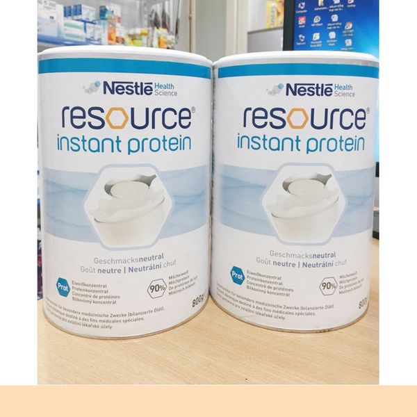 Sữa tiểu đường Nestle Resource Instant Protein 800g (đóng 6 hộp/thùng ...