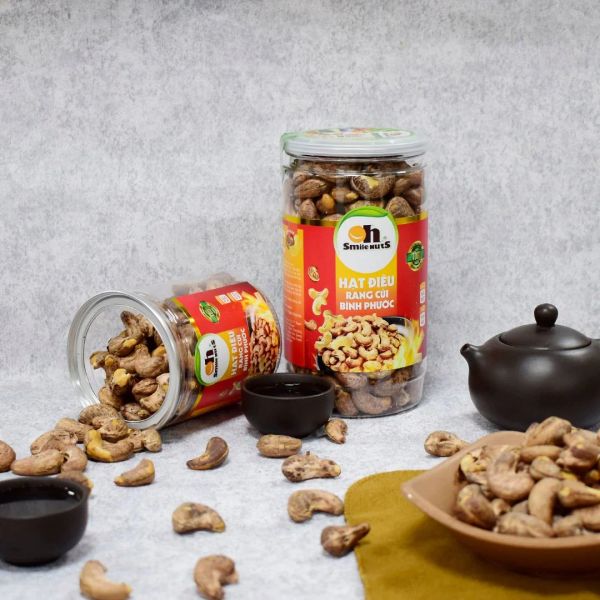Hạt Điều Rang Củi Bình Phước – Smile Nuts - Hạt Dinh Dưỡng Hảo Hạng