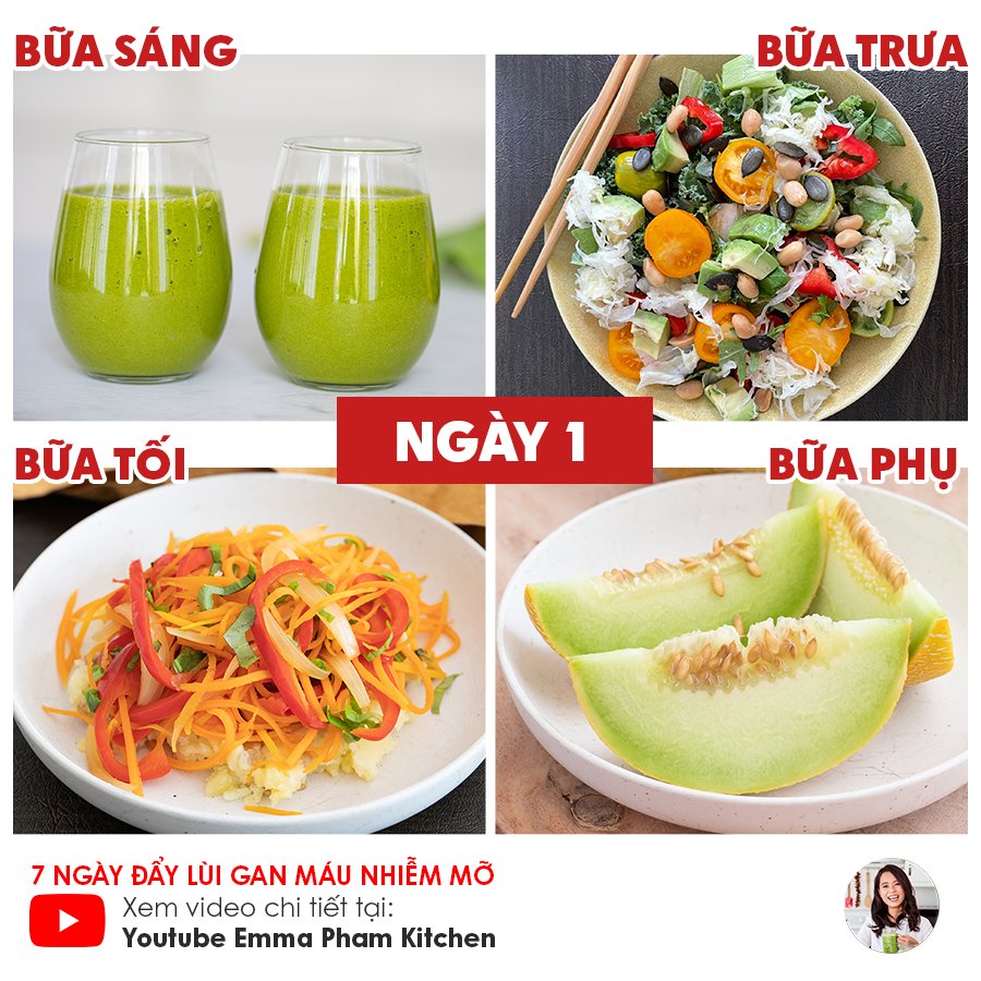 7 NGÀY ĐẨY LÙI GAN NHIÊM MỠ – ROLIE Việt Nam