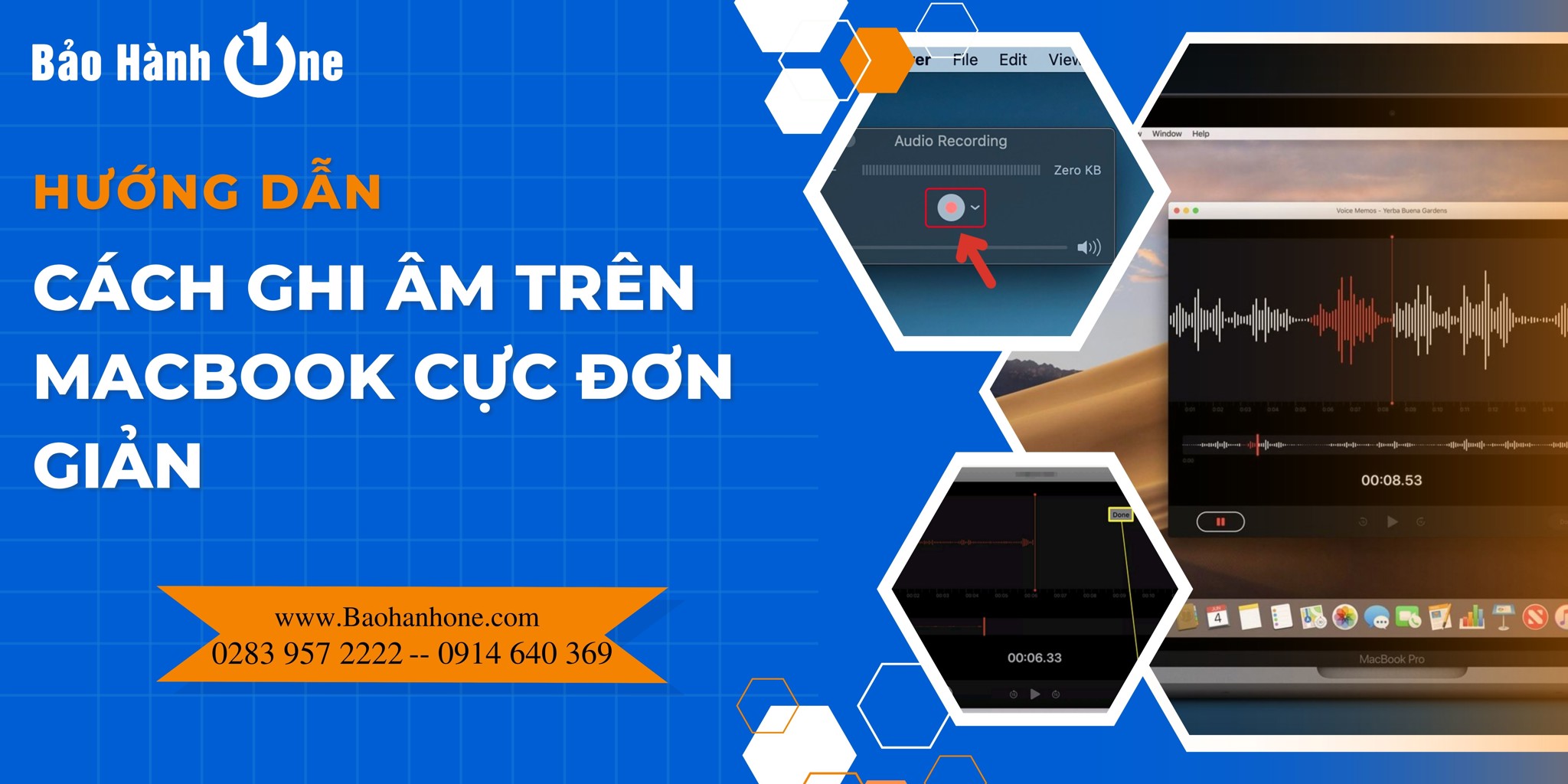 Cách Ghi Âm Trên Macbook Tiện Lợi, Hữu Ích Cực Kì Đơn Giản