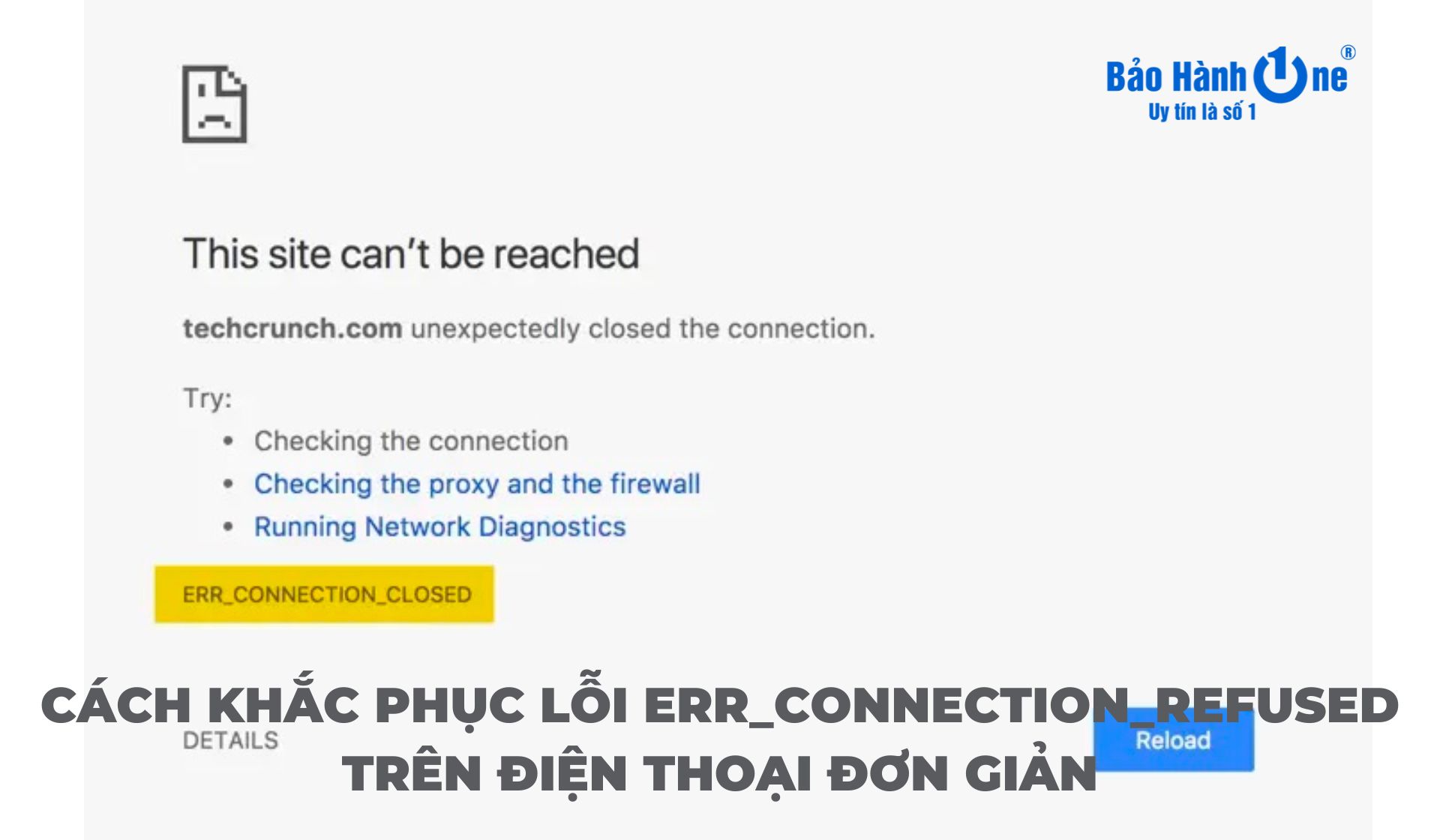 Cách Khắc Phục Lỗi Err_connection_refused Trên Điện Thoại Đơn Giản Nha