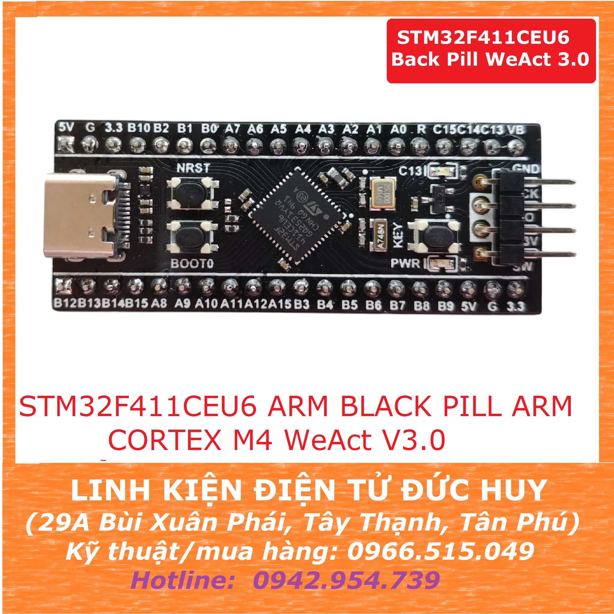 Hướng dẫn nạp chương trình cho STM32F4 bằng ARDUINO IDE – LINH KIỆN ĐIỆN TỬ ĐỨC HUY (29A BÙI ...