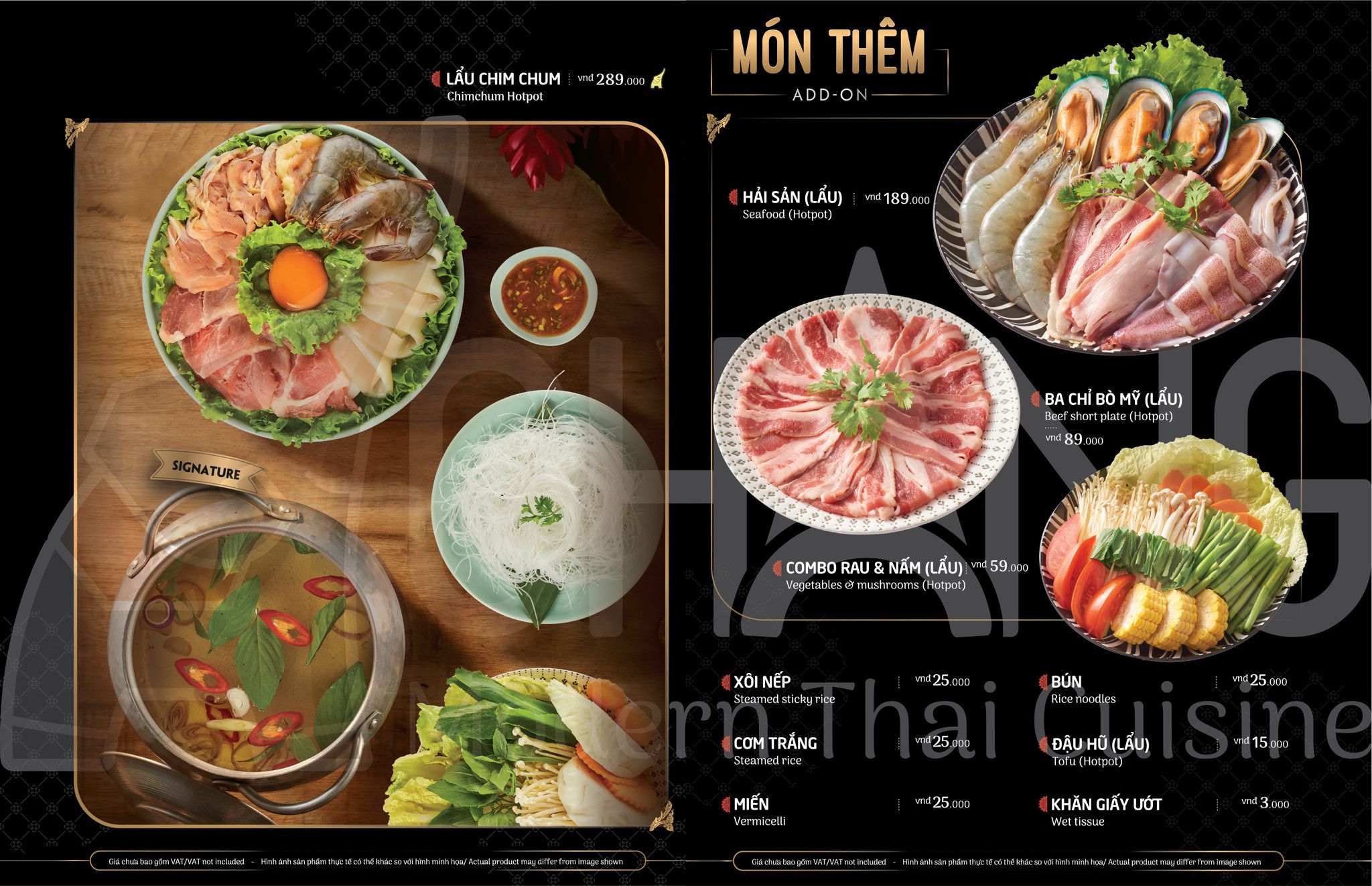 MENU HÀ NỘI