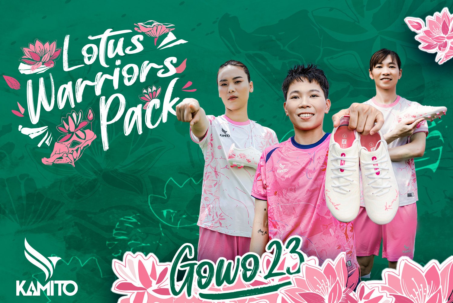 KAMITO GOWO - 23 ELITE LIMITED - LOTUS WARRIORS PACK – KAMITO SPORT