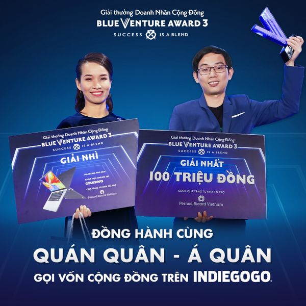 BLUSAIGON với Giải thưởng Doanh nhân vì cộng đồng - Blue Venture Award