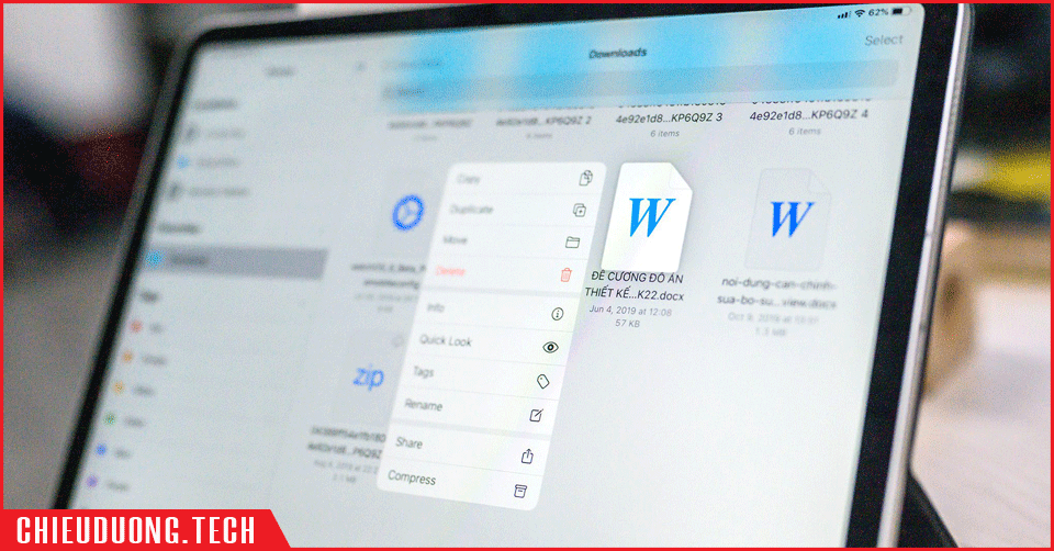 Chỉnh sửa file Word (.doc/.docx) trên iPhone hoặc iPad – Chiêu Dương Tech