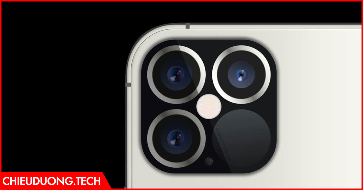 Lộ thiết kế cụm camera sau của iPhone 12 Pro, cảm biến LiDAR siêu to ...