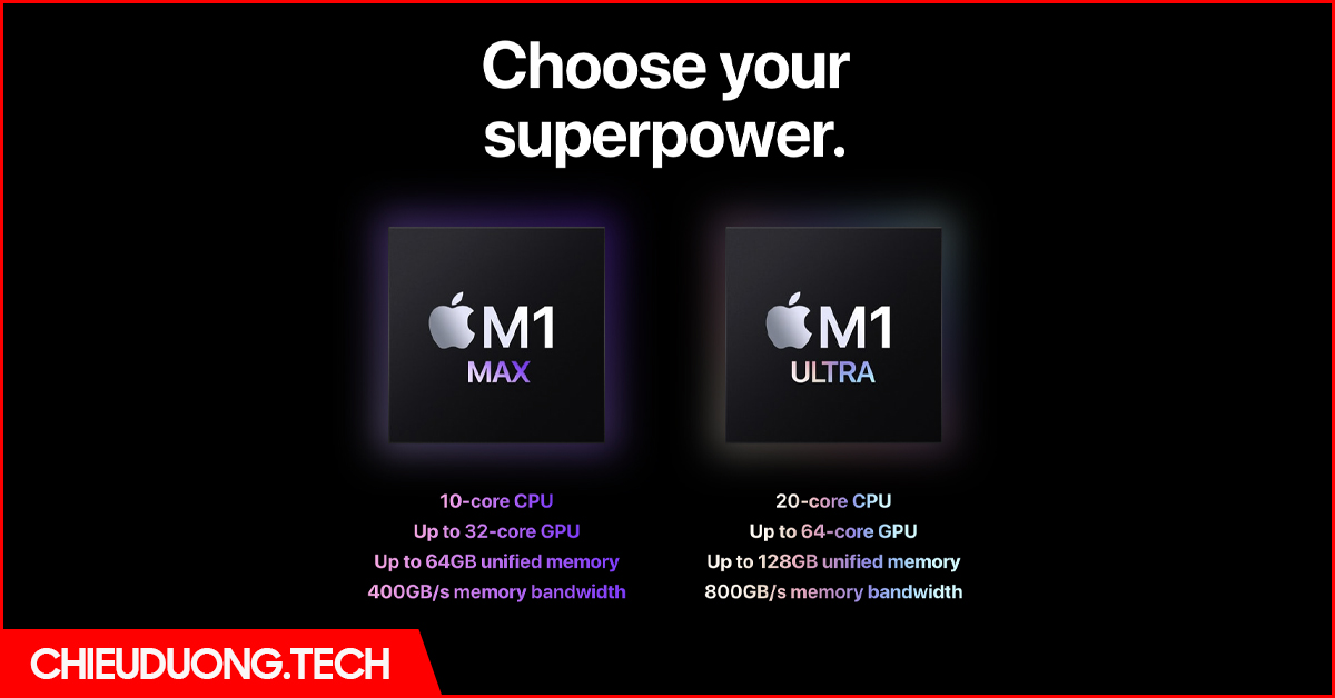Apple M1 Ultra: hai con M1 Max cộng lại, mạnh ngang i9-12900K và RTX 3 ...