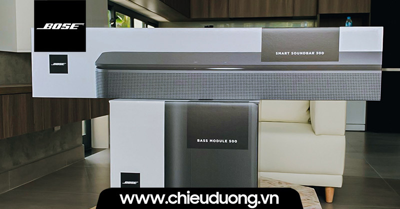 Lắp đặt Full Set Bose Smart Soundbar 300 cho a khách tại TP. Thủ Đức ...