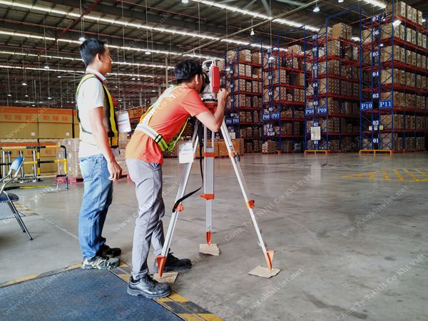 Viet Mechanical maintenance of storage racking system for pharmaceutic ...