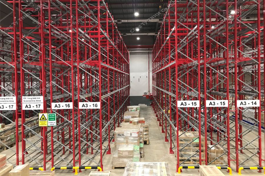 Racking System For Logistic Warehouse – Cơ Khí Việt