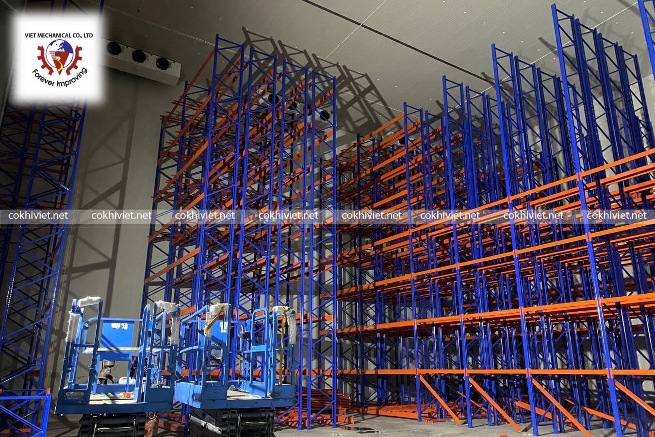 Warehouse Racking Installation – Cơ Khí Việt