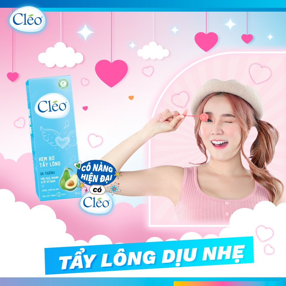 Khám phá bí quyết tẩy lông dịu nhẹ với gel tẩy lông CLEO - Cleobeauty.vn
