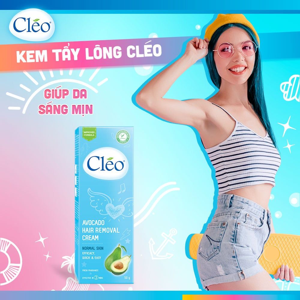Kem tẩy lông loại nào tốt? Một số lưu ý khi sử dụng kem tẩy lông - Cleobeauty.vn