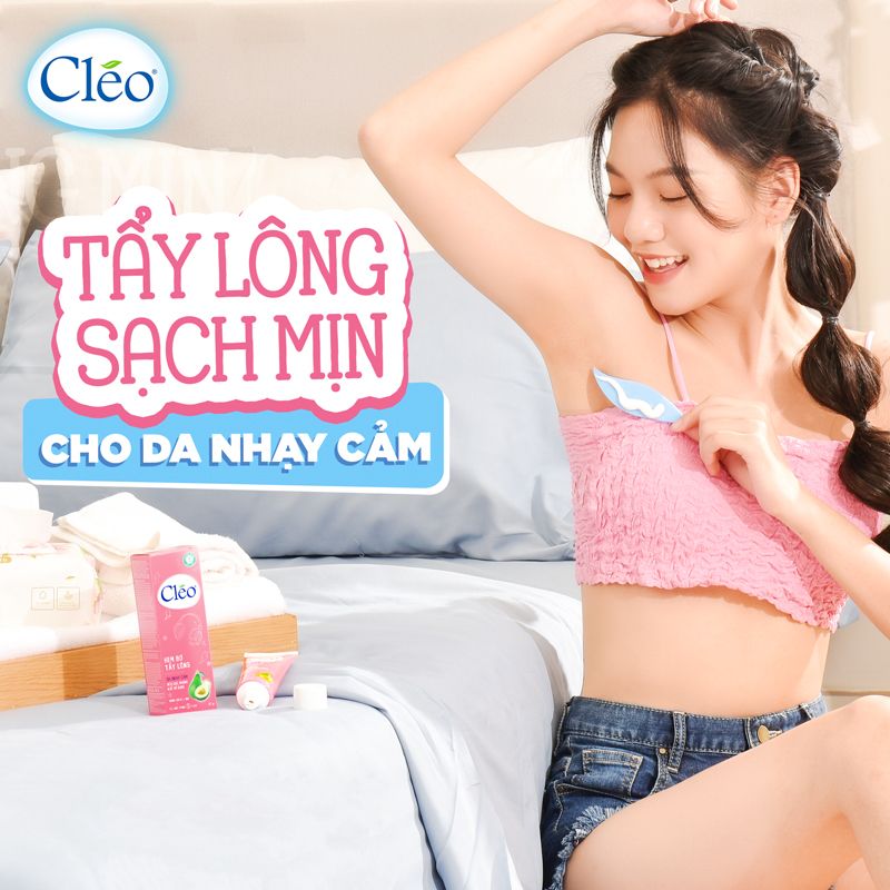Kem tẩy lông cho da nhạy cảm CLEO - Sự lựa chọn an toàn cho làn da - Cleobeauty.vn