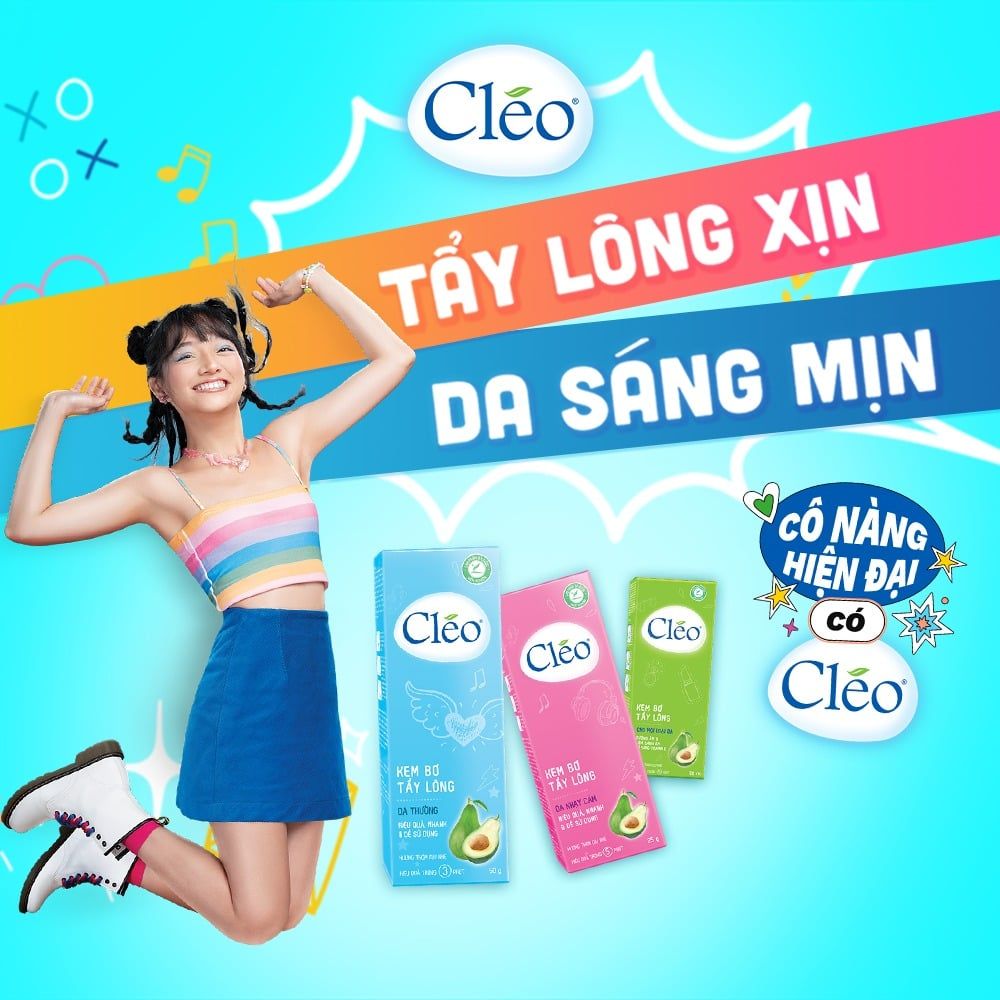 Bật mí sản phẩm kem tẩy lông nách hiệu quả, đáng tin cậy cho bạn nữ - Cleobeauty.vn