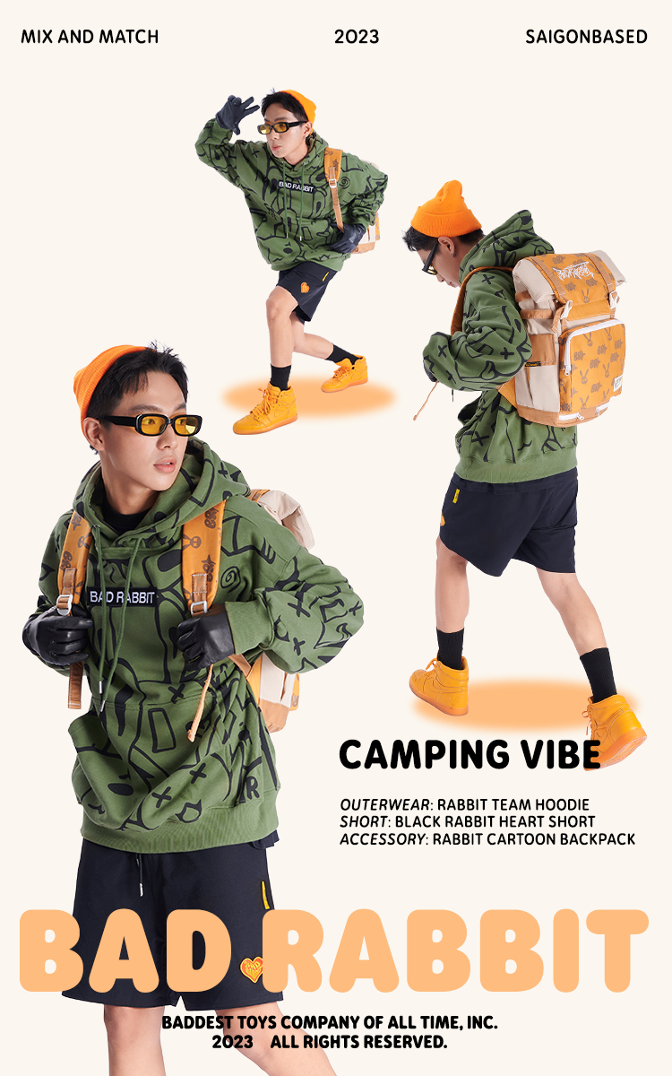 OUTFIT 7 RABBIT TEAM HOODIE– Bad Habits Official Store