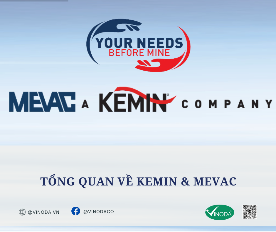 TỔNG QUAN VỀ KEMIN & MEVAC : SỰ HỢP TÁC BỀN VỮNG – Công ty TNHH Thương Mại VINODA