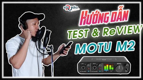 Sound card Motu M2 - Sound card thu âm