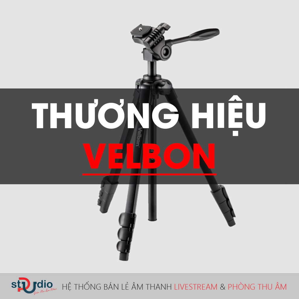 Thương hiệu Velbon và những thông tin cần biết - Pustudio.vn