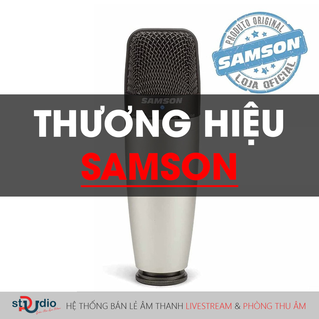 Thương hiệu Samson và những thông tin cần biết - Pustudio.vn