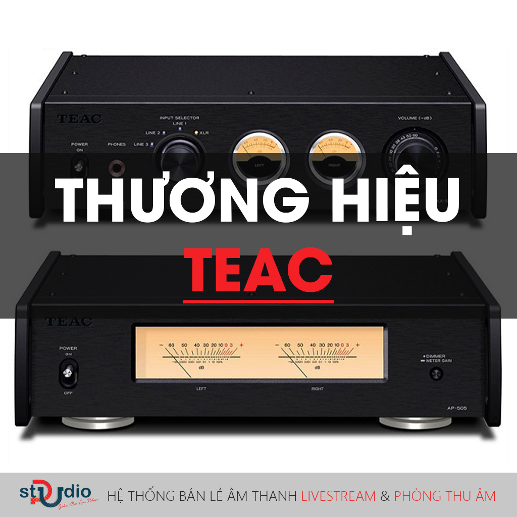 Thương hiệu Teac và những thông tin cần biết - Pustudio.vn