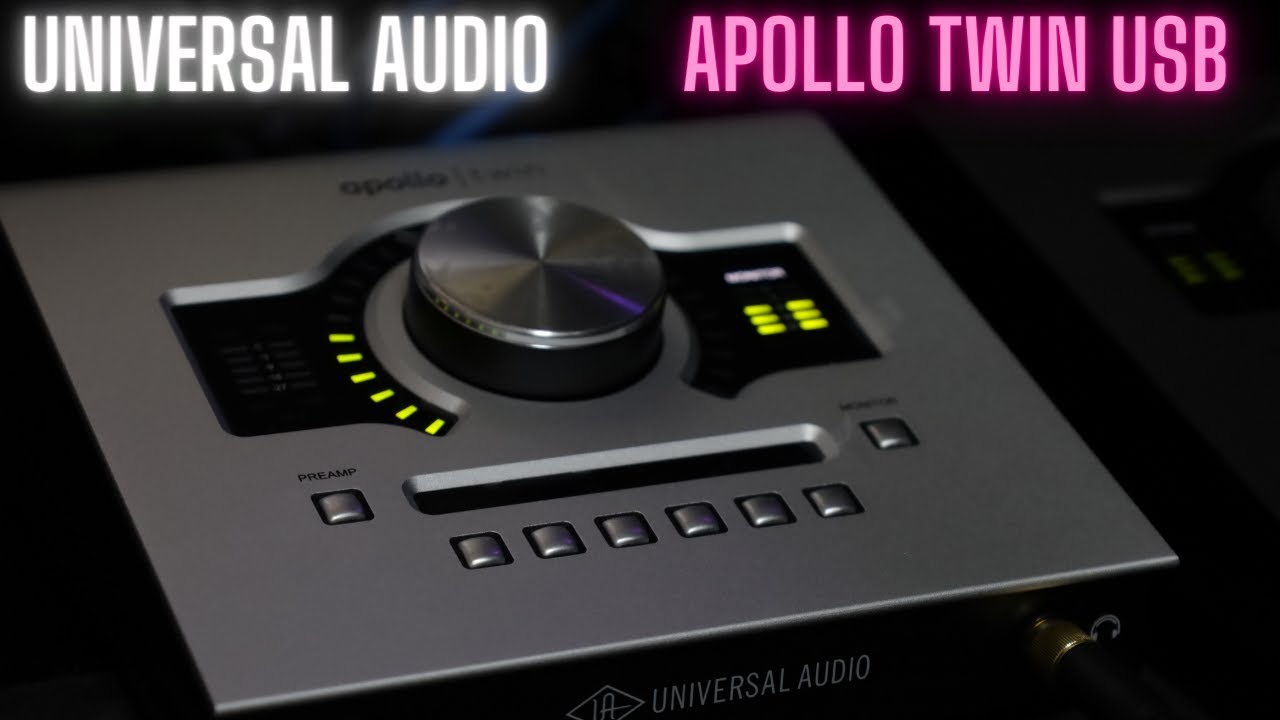 Universal Audio Apollo Twin USB Review - Pustudio.vn